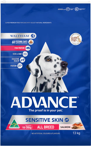 ADVANCE Dog Adult All Breed Sensitive Skin & Digestion Salmon with Ric ...